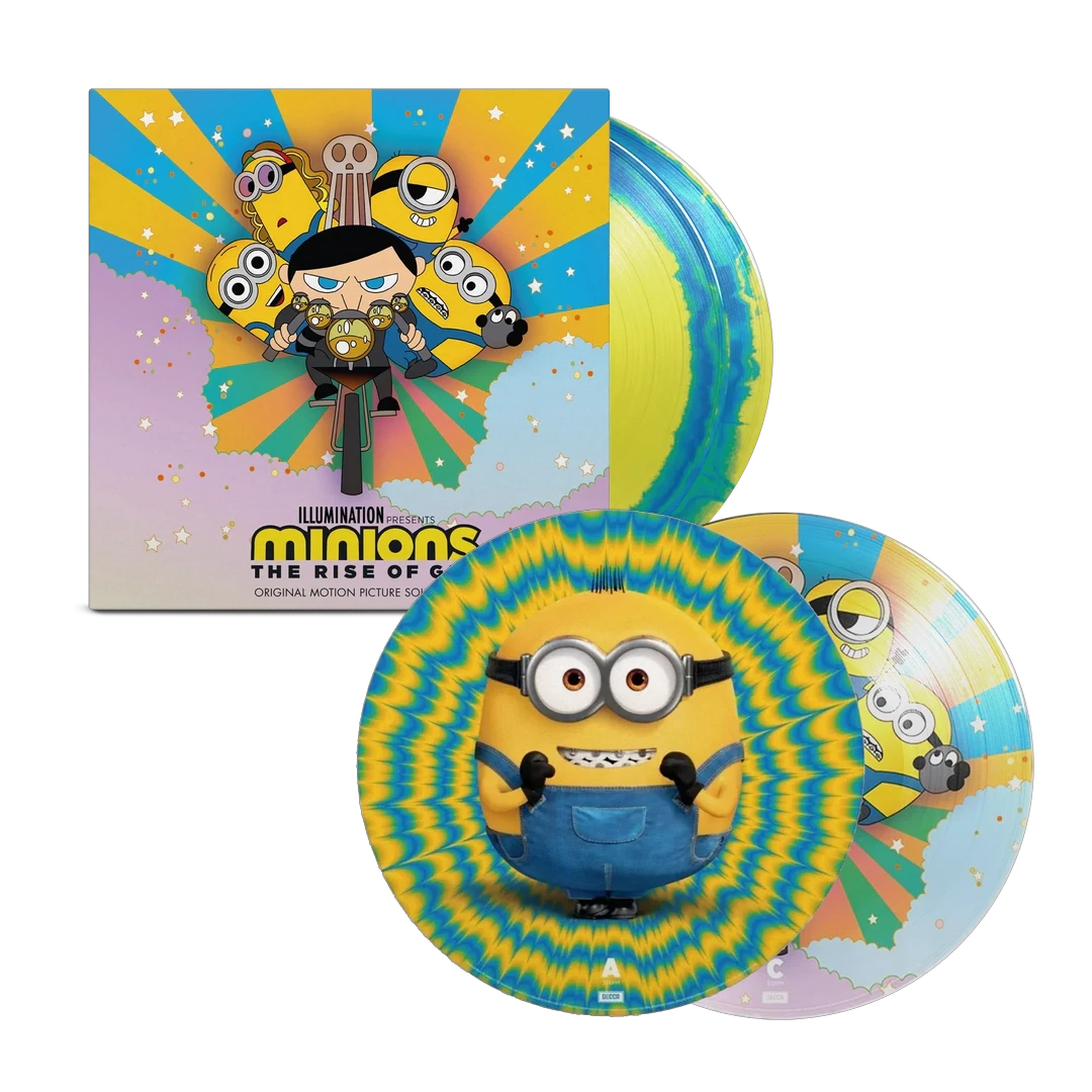 Minions: The Rise of Gru Bundle - Yellow/Blue discs + Picture Disc – At ...